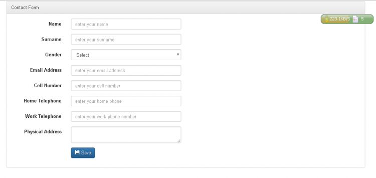 Contact Form System In Php With Bootstrap Mysql And Javascript Sourcecodester